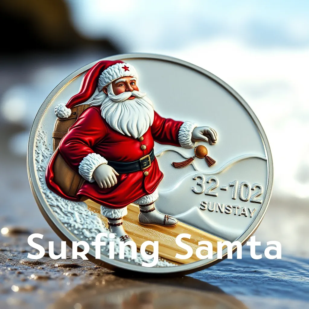 Exploring Santa Surfing Silver Coins and Their Culture