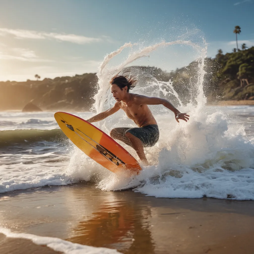Dynamics of Sandfish Skimboarding: Techniques and Culture